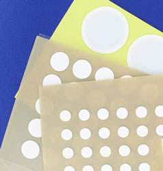 Acoustic adhesive vent white 200kPa 5.6x3mm — Selectronix Onboard