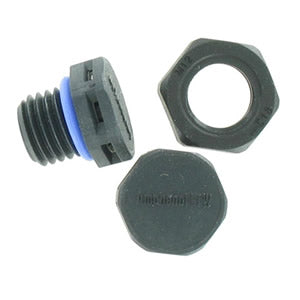 Amphenol LTW IP68 M12 x 1.5mm Black Vent + Nut 1000ml/min — Selectronix ...