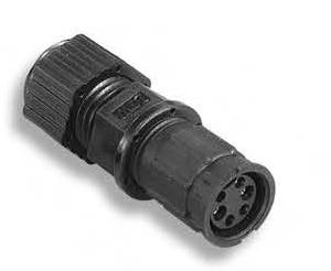 Amphenol LTW connector IP67 6pin Circ Female Cbl 2x10A 4x5A solder ...